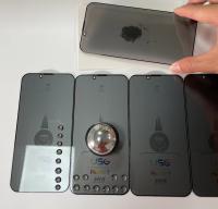 China ULTRA STRONG GLASS Cell Phone Screen Protector Front Mirror Style for sale