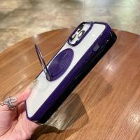 China Slim Magnetic Flip Case with Card Slots and Kickstand for iPhone for sale