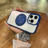 China Slim Magnetic Flip Case with Card Slots and Kickstand for iPhone for sale