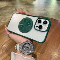 China Slim Magnetic Flip Case with Card Slots and Kickstand for iPhone for sale