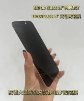 China High Aluminum ESD OG Glass 28 degree Privacy Screen Protector Anti Oil Anti Fingerprint Anti Static for sale