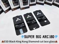 China 270 Crown Anti-static Ab Glue Diamond Tempered Glass Silicone for sale