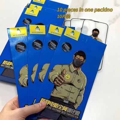China Smudge Free Tempered Glass Screen Protector with 2.5D Rounded Edge for sale