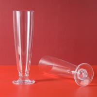 China Shatterproof Reusable Sling Plastic Martini Glass Juice Cup 350ml 12oz for sale