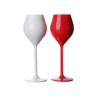 China Yellow Pink Veuve Clicquot Plastic Champagne Glass Unbreakable 130ml 4oz for sale