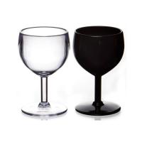 China Reusable Plastic Gin Balloon Glasses 240ml 8oz Plastic Martini Cups for sale