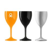 China Premium Reusable Plastic Wine Glasses Bulk 300ml 10oz Food Grade PP for sale