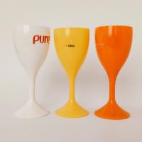 China Premium Reusable Plastic Wine Glasses Bulk 300ml 10oz Food Grade PP for sale