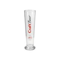 China Polycarbonate Pilsner Glass Footed 14oz 420ml Plastic Juice Glasses for sale