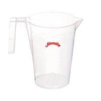 China Food Grade BPA Free Plastic Beer Pitcher Stackable Plastic Beer Jug For Bar for sale