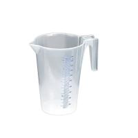 China Food Grade BPA Free Plastic Beer Pitcher Stackable Plastic Beer Jug For Bar for sale