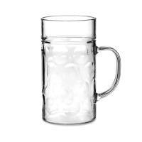 China 43oz Large Plastic Beer Glass 2 Pints Plastic Beer Stein Shatterproof for sale