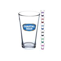 China Party Plastic Beer Glasses Pilsner Mugs Biodegradable OEM ODM for sale