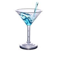 China Mini 10oz Plastic Martini Glasses For Appetizers Desserts Food Safe for sale