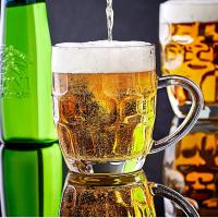 China SAN Plastic Beer Glasses 10oz Plastic Beer Mug Shot Glasses for sale