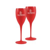 China Eco - Friendly Clicquot Champagne Glasses Reusable Shatterproof Recyclable Veuve for sale