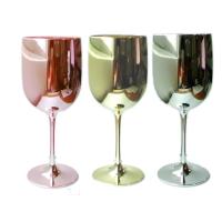 China Party Gold Moet Chandon Plastic Champagne Glasses Coupe Shatterproof OEM ODM for sale
