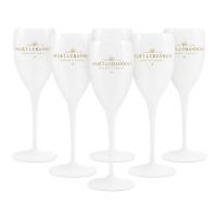 China Eco - Friendly Clicquot Champagne Glasses Reusable Shatterproof Recyclable Veuve for sale