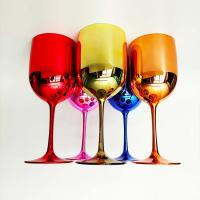 China Party Gold Moet Chandon Plastic Champagne Glasses Coupe Shatterproof OEM ODM for sale