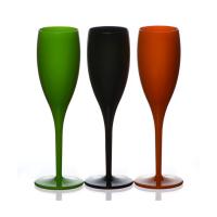 China Reusable Clear Plastic Champagne Glasses Dishwasher Safe for sale