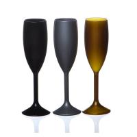 China Mumm Branded Wine Accessories Coloured Acrylic Polycarbonate Champagne Flutes for sale