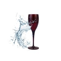 China 150ml 5oz Red Reusable Champagne Flute Customizable Color for sale