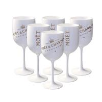 China Unbreakable Branded Moet Chandon Accessories Champagne Glasses With Moet Printing for sale