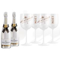 China Reusable White Plastic Moet Chandon Ice Imperial Glasses 450ml 15.5oz for sale