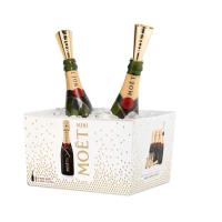 China FDA Gold Plated Moet Chandon Champagne Sipper Embossed Logo for sale