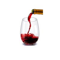 China Shatterproof Plastic Stemless Wine Glasses 12Oz Dishwasher Safe for sale