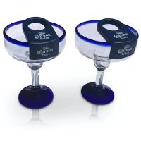 China LFGB Branded Wine Accessories Blue CoronaRita Beer Bottle Holder Clip For Schooner Glass for sale