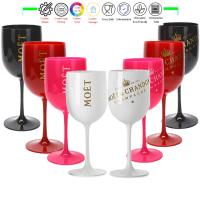 China 14oz Transparent Reusable Plastic Wine Glasses For Beach for sale