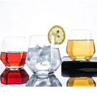 China Shatterproof Acrylic Plastic Whiskey Glasses Cocktails Tritan Stemless Wine Glasses for sale