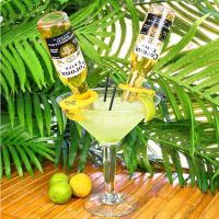 China Slanted CoronaRitas Margarita Beer Holders CoronaRita Clip For Martini Glasses for sale
