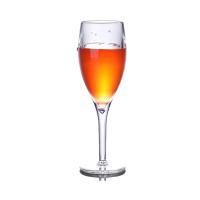 China 2.5oz Small SAN Plastic Biodegradable Champagne Flutes Glasses 70ml for sale