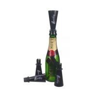 China Champagne Sipper Wine Stopper And Pourer For Mini Brut 187ml Split Bottles for sale