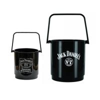 China Vintage Plastic Bacardi Champagne Cooler Bucket Smirnoff French Champagne Bucket for sale