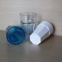 China 12oz Elite Remedy Polycarbonate Highball Glasses White Black Clear Plastic Rock Glasses for sale