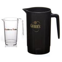 China 800ml Plastic Beer Pitcher Cold Water Jug Shatterproof Recyclable for sale