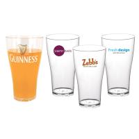 China High Durable Acrylic Beer Glasses Food Grade Plastic Pint Beer Glass for sale