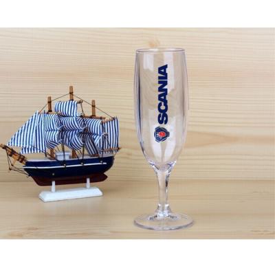 China Dishwasher Safe Plastic Champagne Glasses Customized Color Unbreakable Champagne Flutes for sale