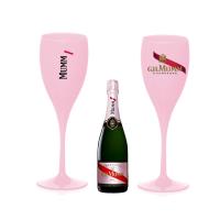 China Reusable Dishwasher Safe Plastic Champagne Glasses Unbreakable Acrylic Champagne Flutes for sale