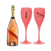 China 150ml 5oz Red Reusable Champagne Flute Customizable Color for sale