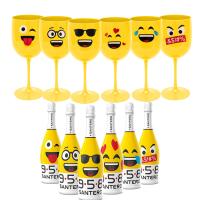 China 14oz Transparent Reusable Plastic Wine Glasses For Beach for sale