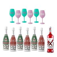 China Unbreakable 22OZ Food Grade Plastic Reusable Wine Glasses Dishwasher Safe for sale