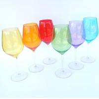 China Tritan Santero 958 Reusable Plastic Wine Glasses BPA Free For Indoor Outdoor Shatterproof for sale