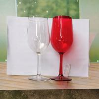 China 400ml Tritan Crystal Glass Transparent Fun Plastic Wine Cup ODM for sale