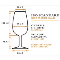 China 220ML Reusable Plastic Drinking Glasses  ISO Trade Show Wine Tasting Glass Safe for sale