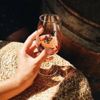 China 220ML Reusable Plastic Drinking Glasses  ISO Trade Show Wine Tasting Glass Safe for sale