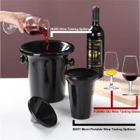 China Polypropylene Plastic Wine Tasting Spittoon Bucket 3.7L 2L for sale